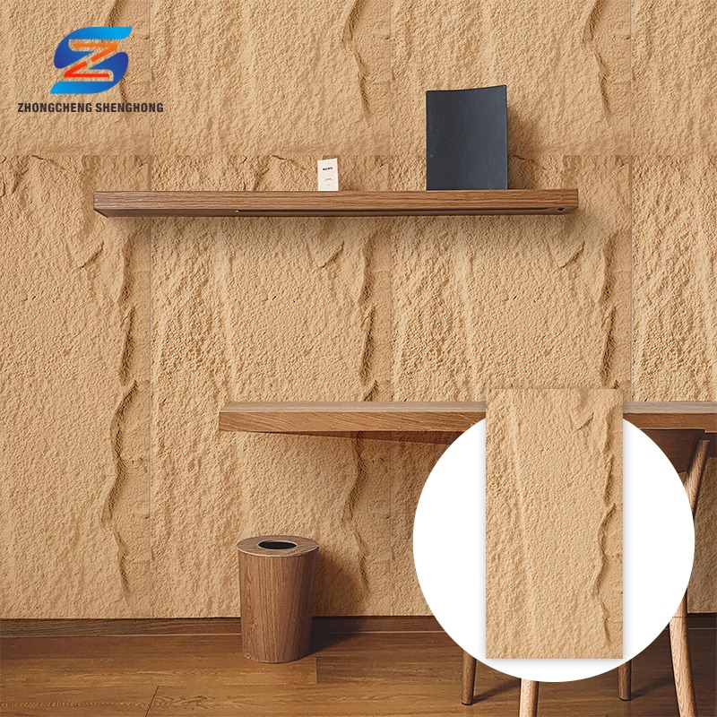 Fire-Resistant PU Stone Wall Panel 240x60 for Exterior Decoration